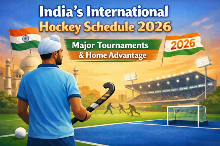 India's International Hockey Schedule 2026: Spotlight on Major ...